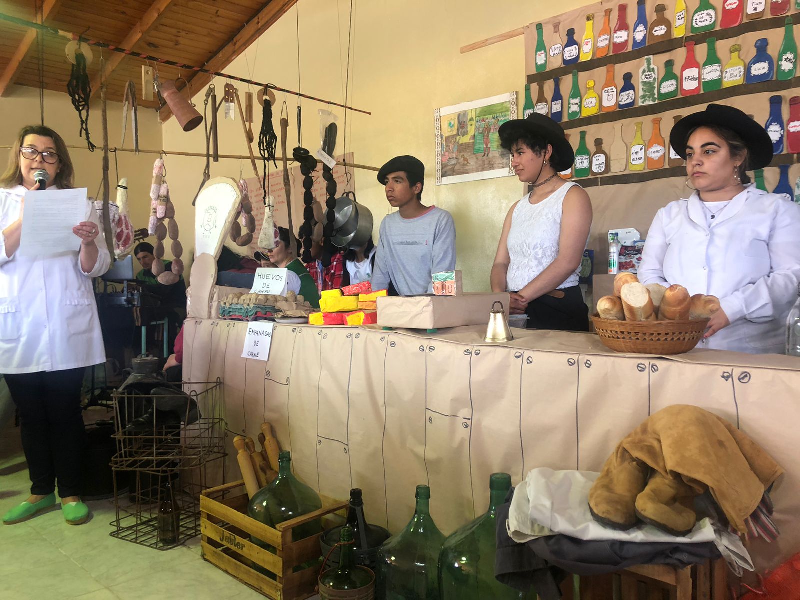 Una muy linda pulpería por el Día de la Tradición en la Escuela 501 ...